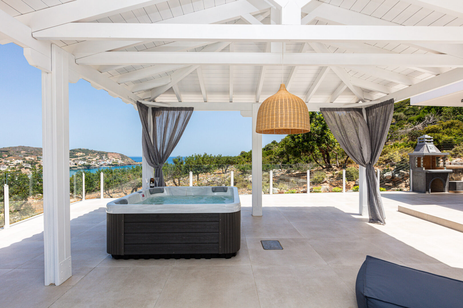 Promitheas Villa, with Pool & Heated Spa Whirlpool | Think Villa