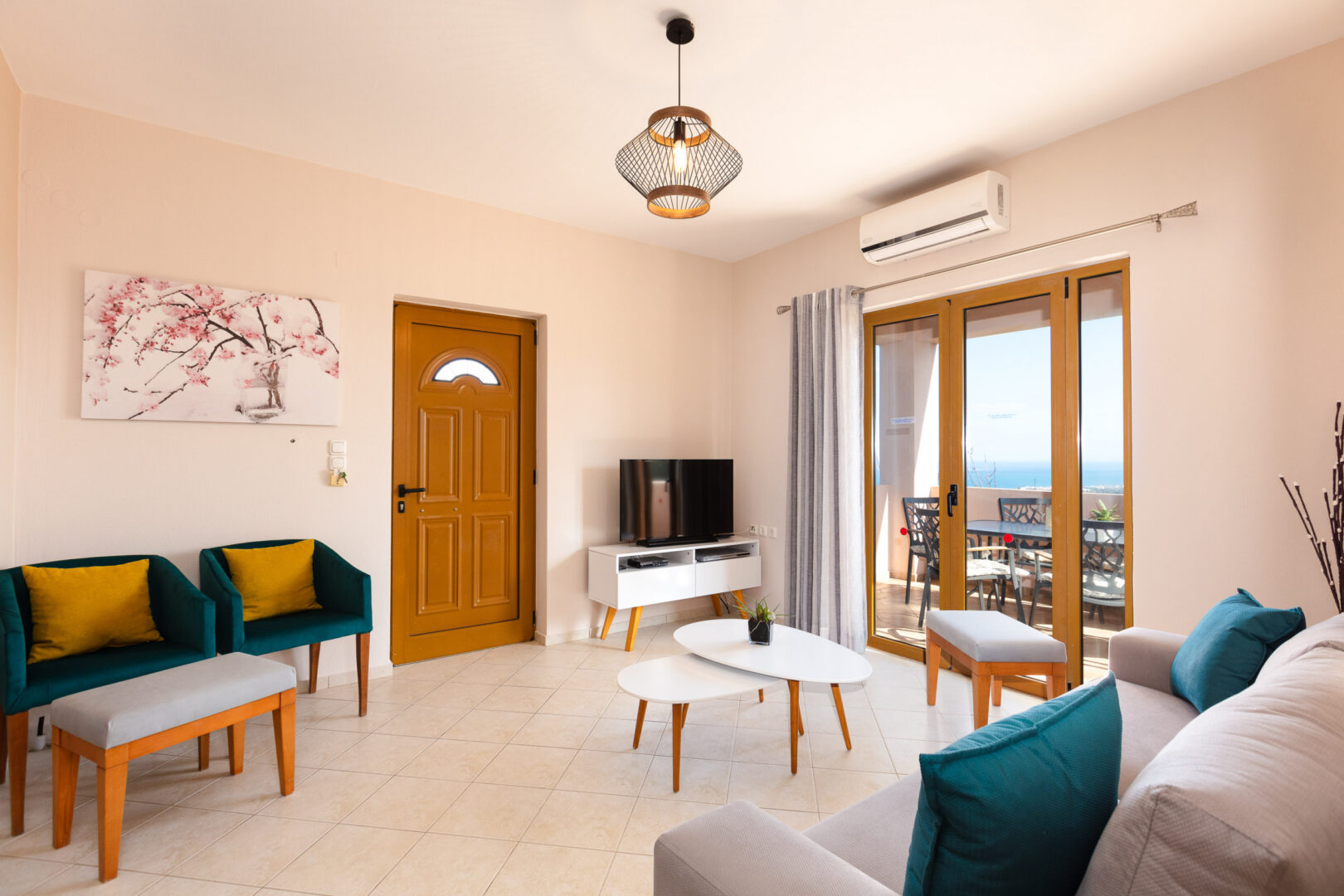 Maroulas Villa Stavros, Private Pool, BBQ&SeaView | Think Villa