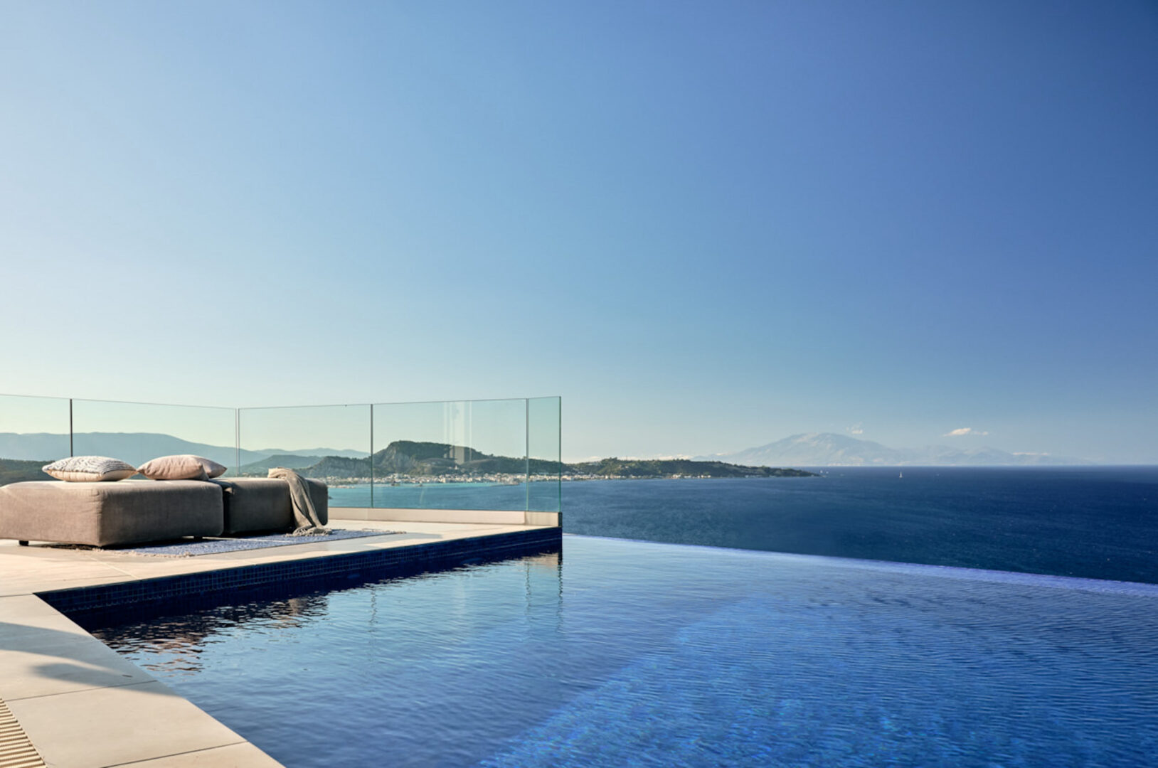 Iconic Ionian Mudita Villa, for Endless Blue | Think Villa