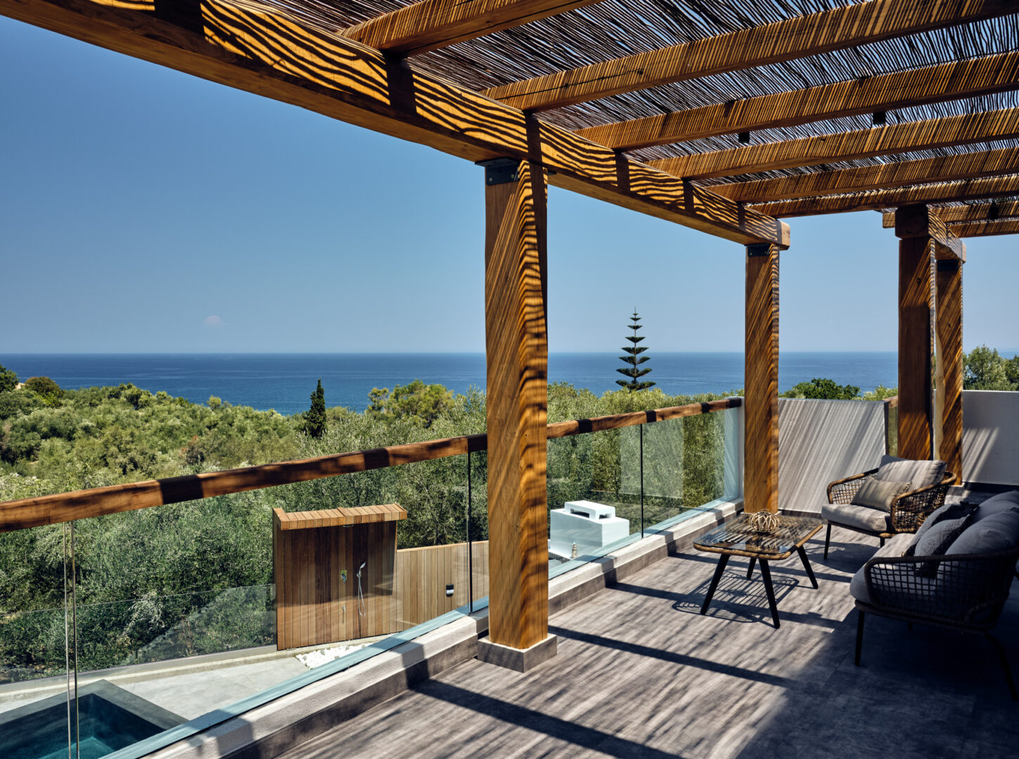 Alexandros Deluxe SeaView Villa, with Heated Pool | Think Villa