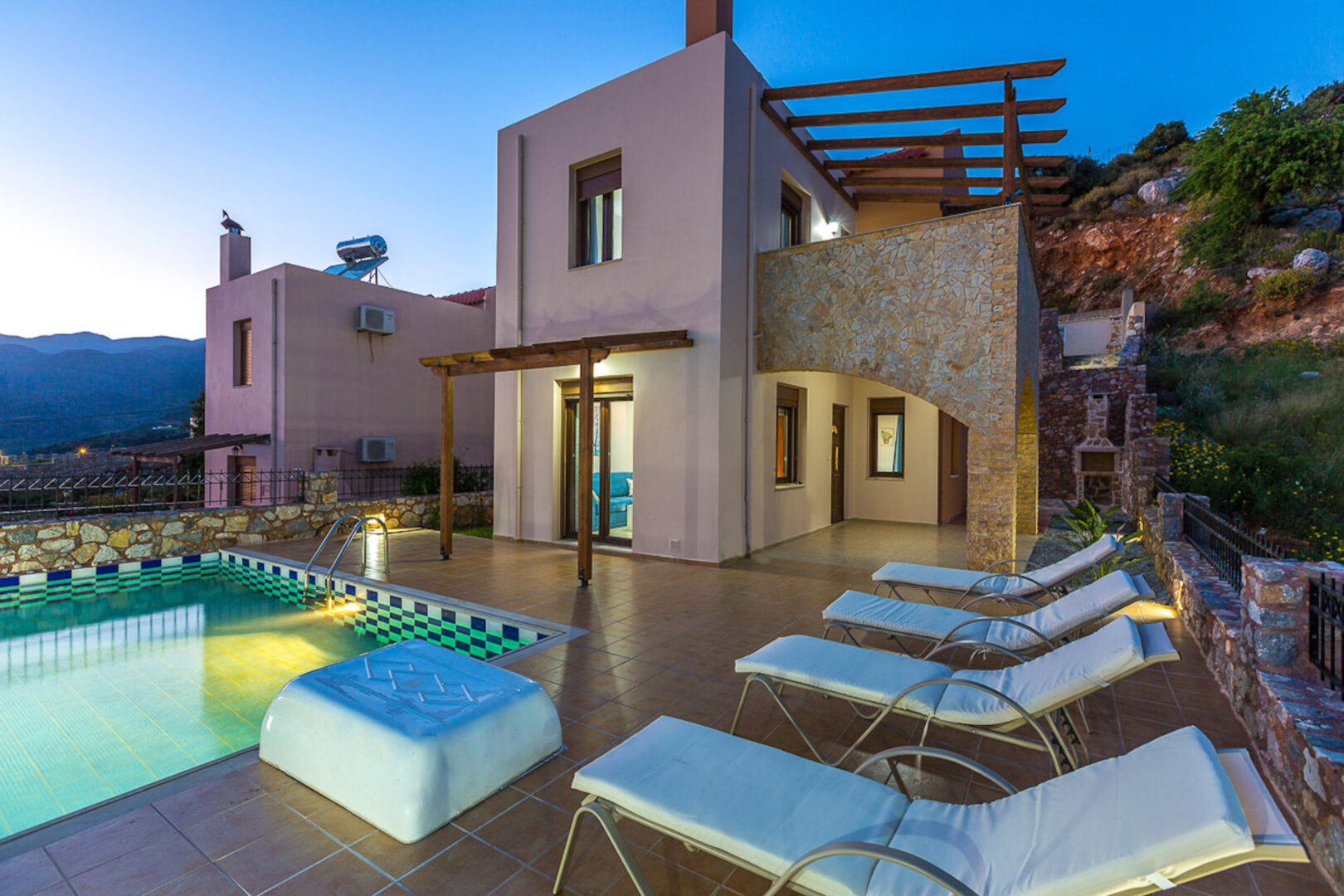 Anastasia Villa, view to Libyan sea | Think Villa