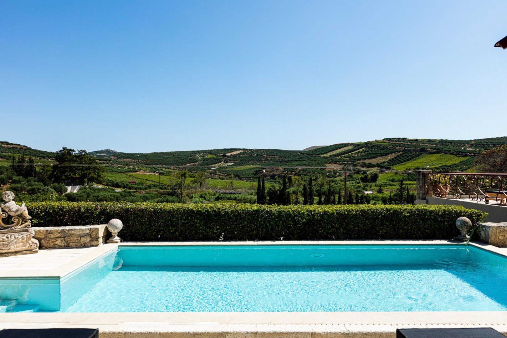 A Grand Estate, with 2 Pools, Gym & Tennis Court | Think Villa