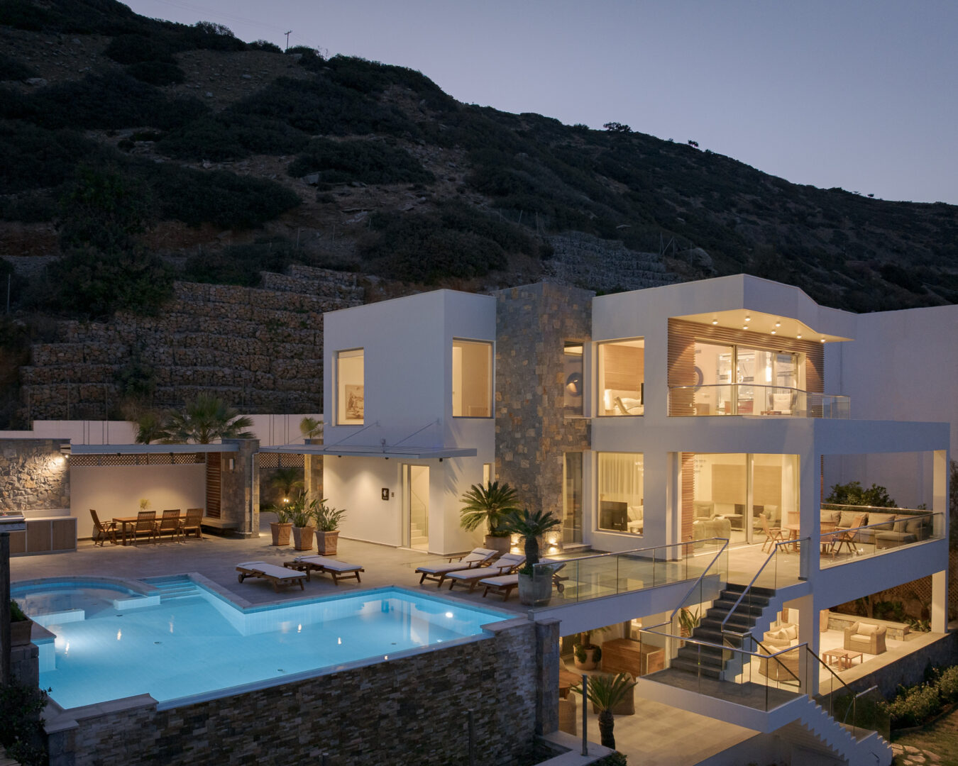 Villa Candia Lux, a Serene Cliffside Beach Retreat | Think Villa