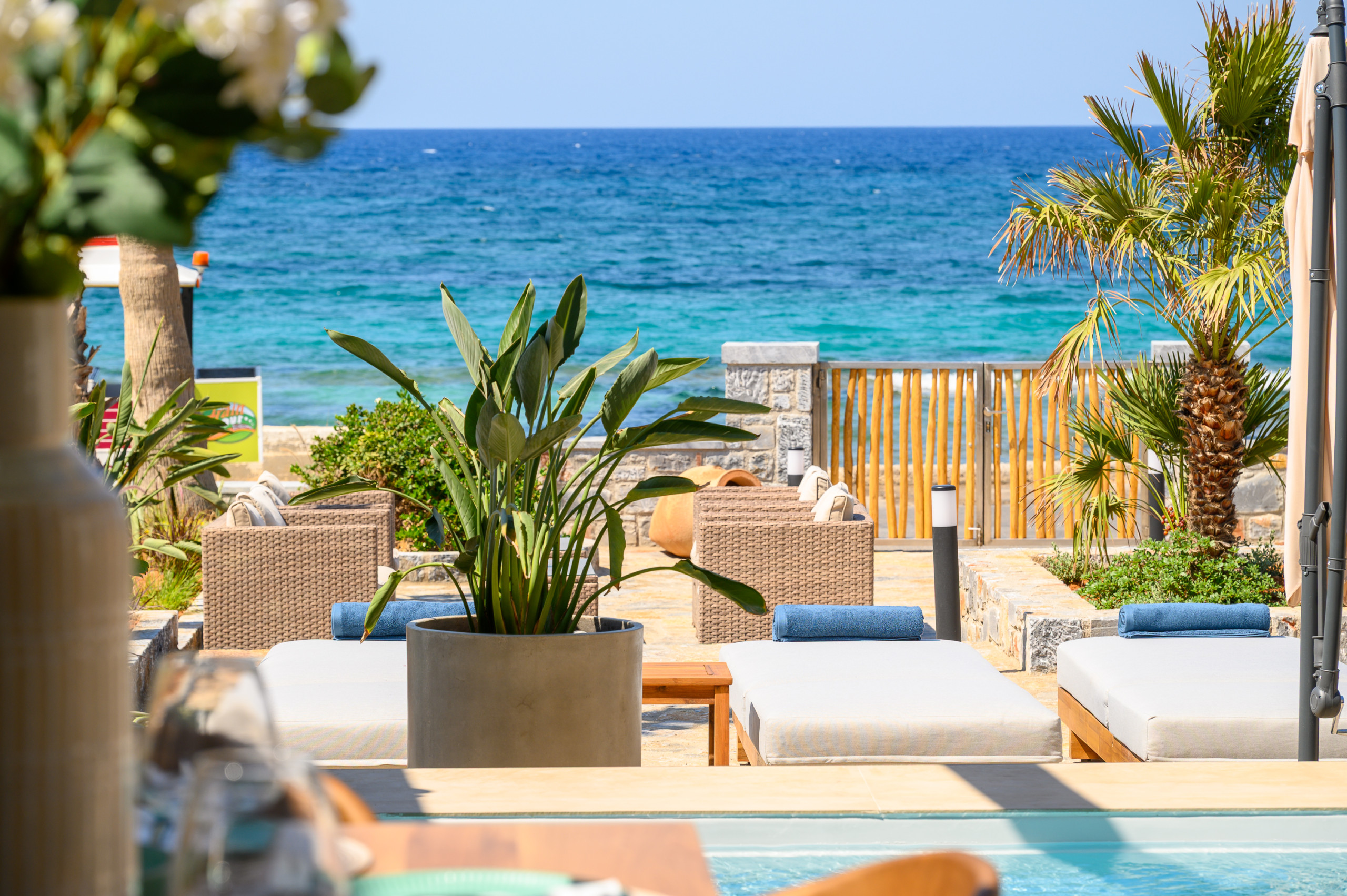 Sabbia Mare BeachFront Villa, steps from Dine&Shop | Think Villa